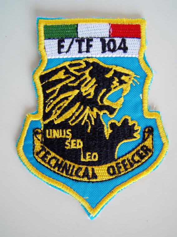 Italian F-104 patches - The Aviationist