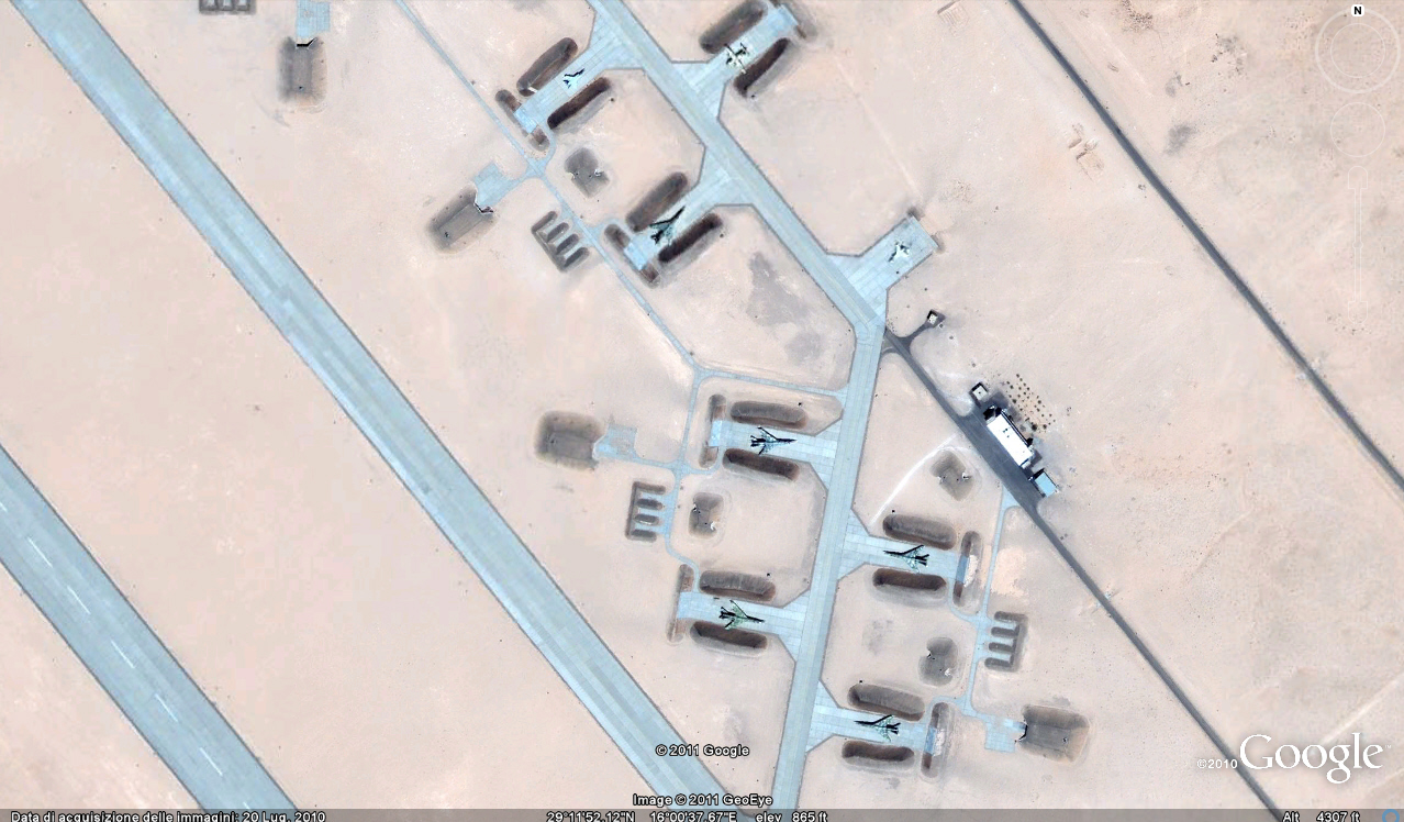 Libyan Tu-22 Blinders: are they still operative? Satellite pictures ...
