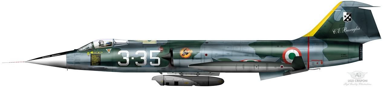 F-104 profiles and artworks - The Aviationist