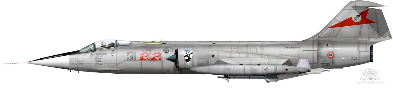 F-104 profiles and artworks - The Aviationist