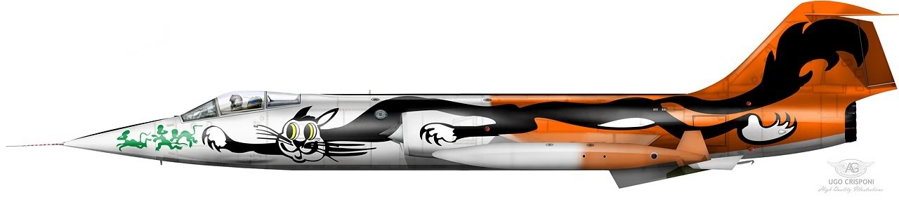 F-104 profiles and artworks - The Aviationist