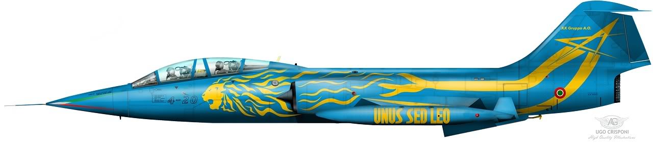 F-104 profiles and artworks - The Aviationist