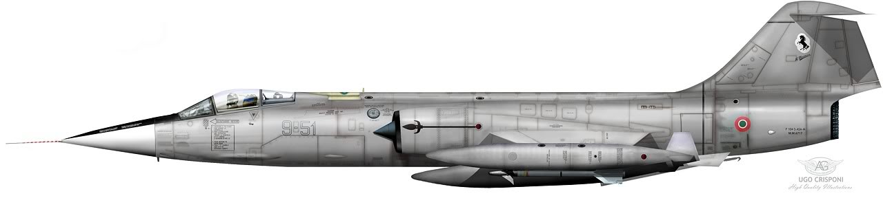 F-104 profiles and artworks - The Aviationist