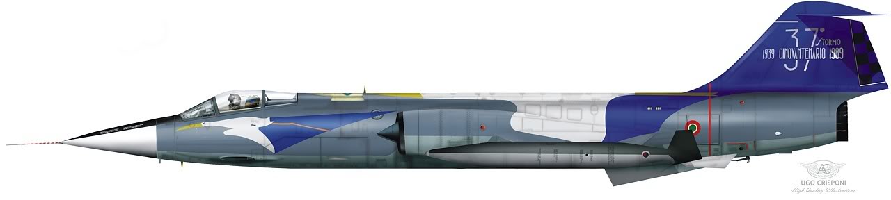 F-104 profiles and artworks - The Aviationist