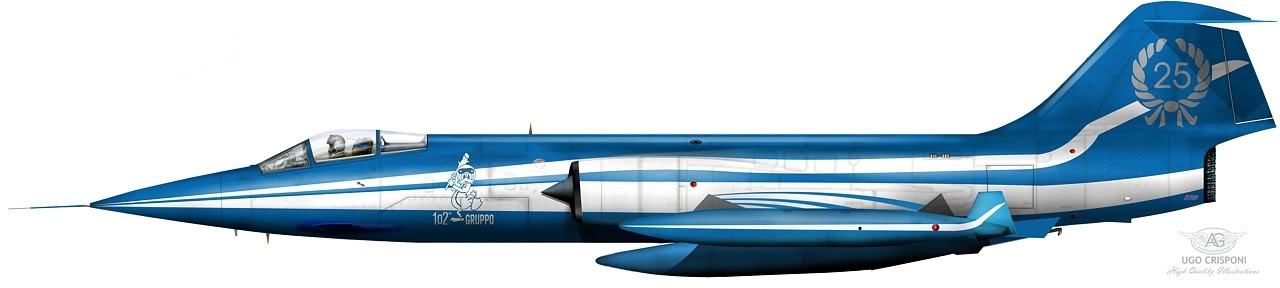 F-104 profiles and artworks - The Aviationist