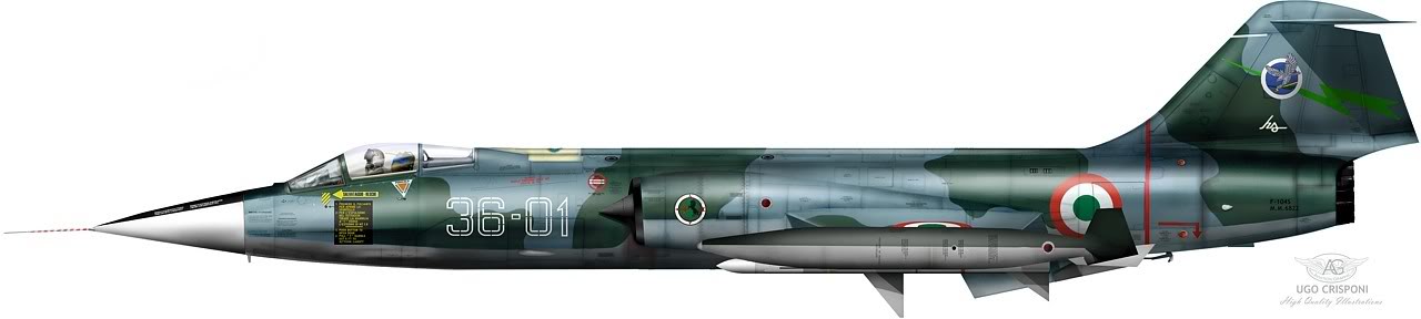 F-104 profiles and artworks - The Aviationist