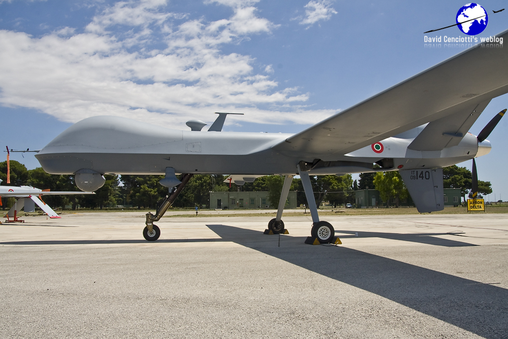 Italy is ready to use the new Predator B (MQ-9 Reaper) drones in Libya ...