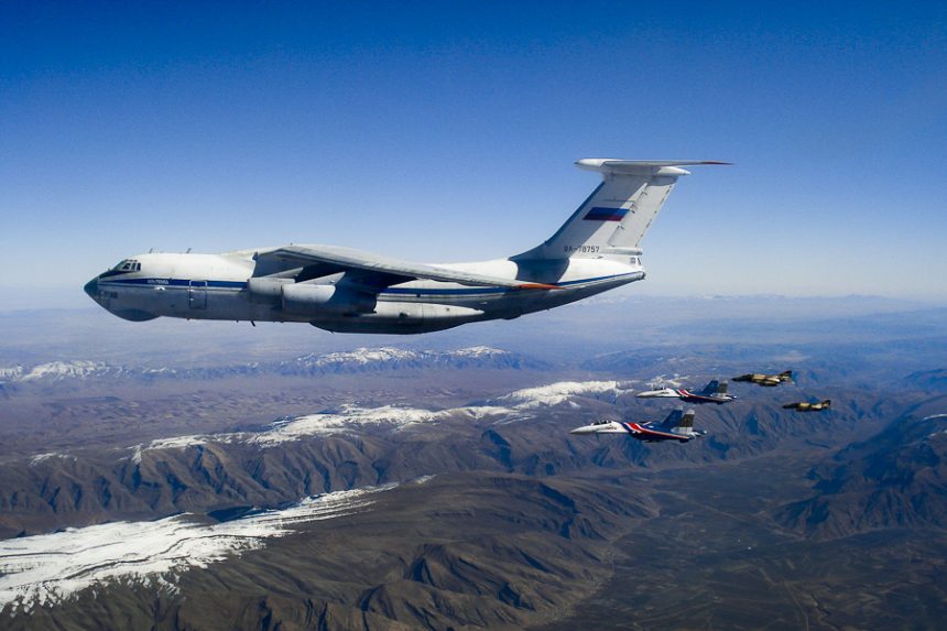 Russian Sukhoi Su-27s + Iranian F-14s + Iranian F-4s = the most exotic ...