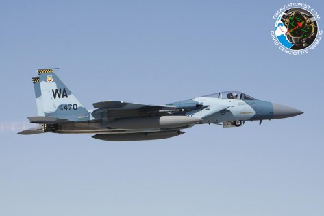Nellis Aggressors' F-15 in new "splinter" color scheme at Red Flag 12-2 ...