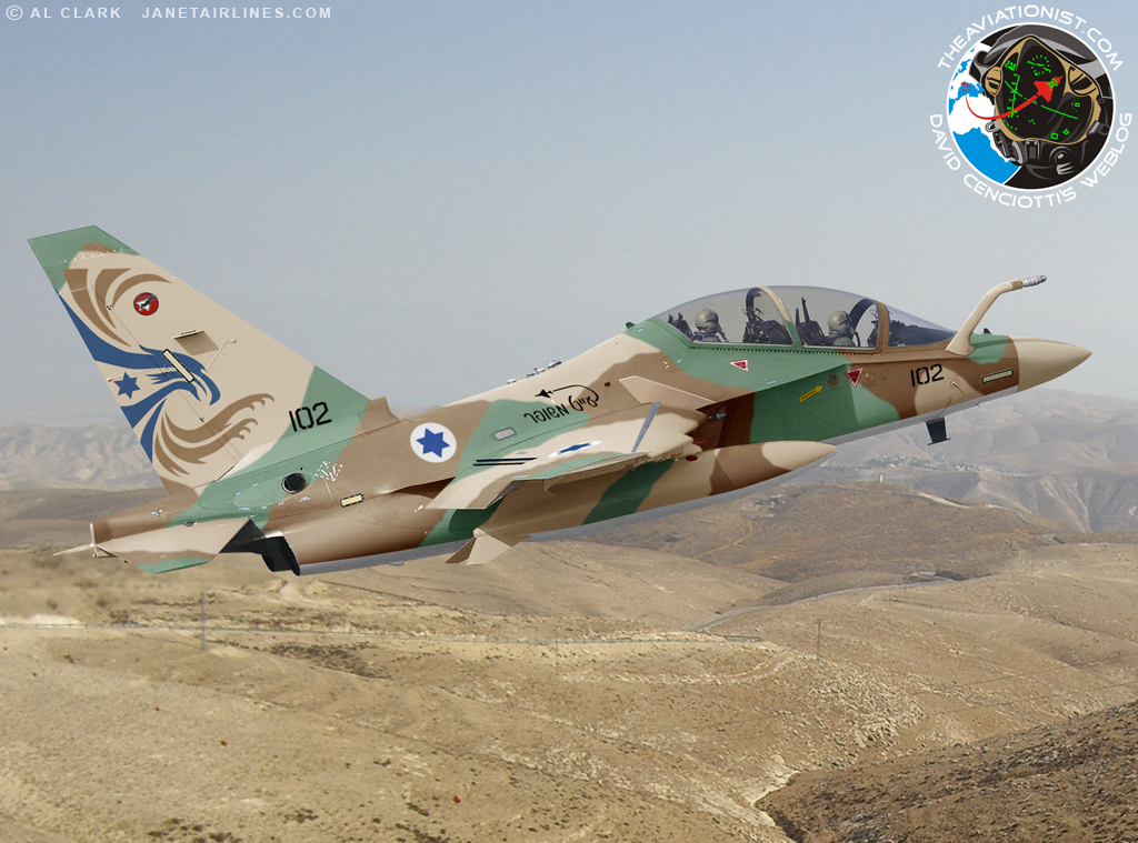 Here's the M-346 in Israeli Air Force colors - The Aviationist