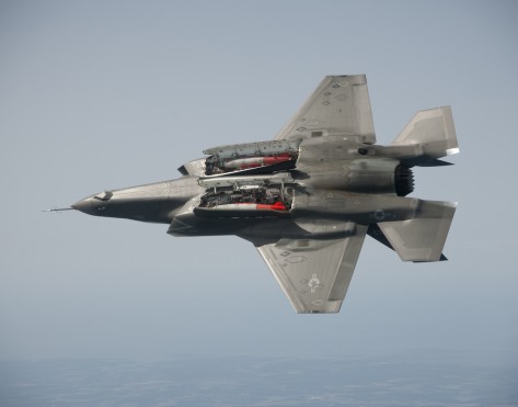 Photo: F-35B with weapons bay doors open - The Aviationist