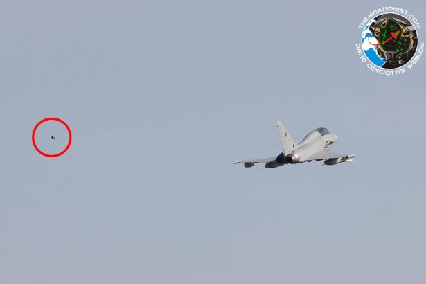 Have you ever seen a picture of a fighter plane towing a radar decoy ...