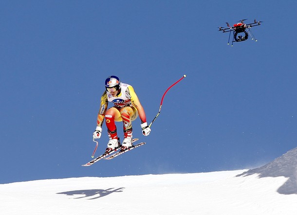 Photo: "Check your six". You've got a quadricopter drone behind you ...