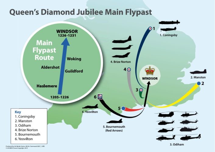 Infographic: Queen’s Diamond Jubilee Flypast - The Aviationist
