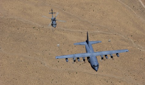 Pararescuemen training jumps from U.S. Air Force HC-130s - The Aviationist