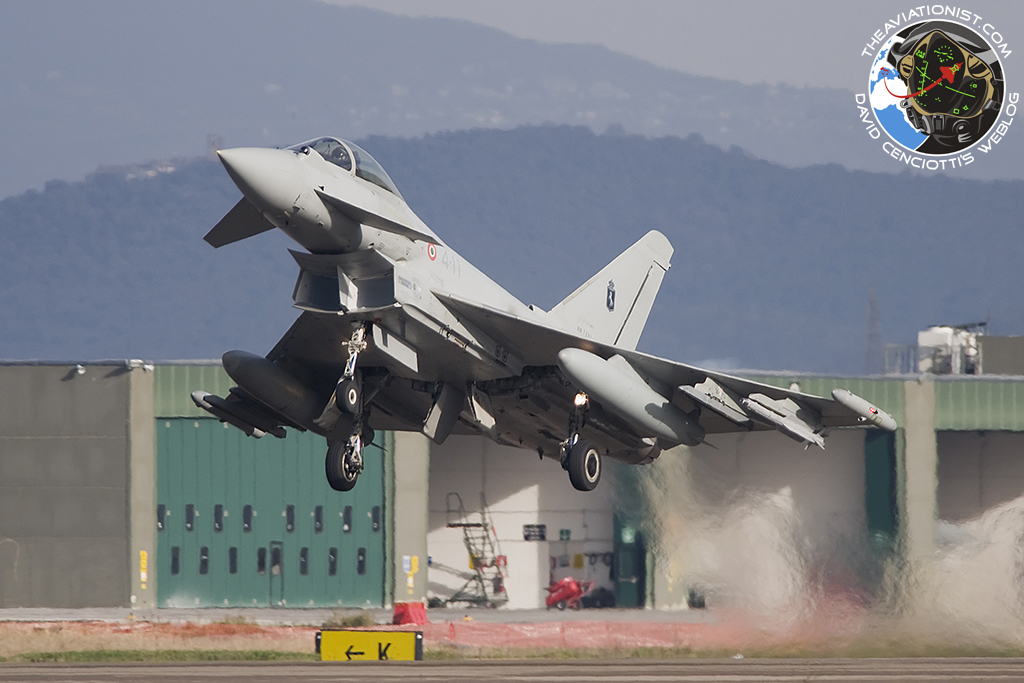 [Photo Gallery] Typhoons and F-16s at the Winter Hide 2013 exercise ...