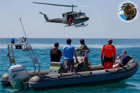 These images will bring you aboard a rescue chopper during a SAR ...