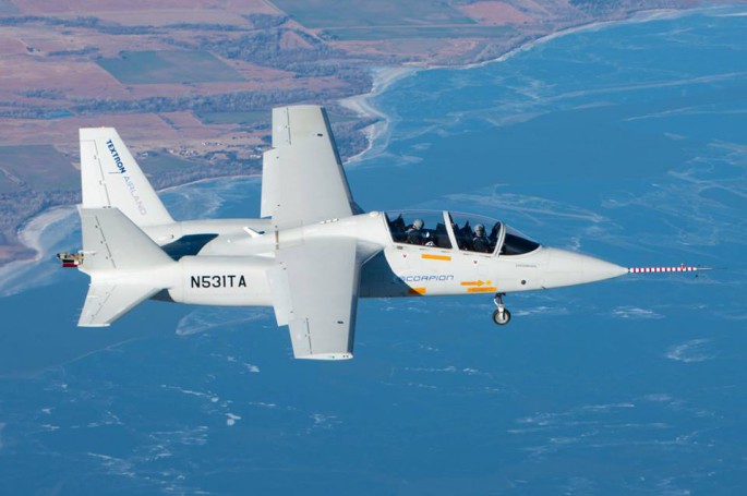 Video of Cessna's low cost Scorpion Tactical Jet's first successful ...
