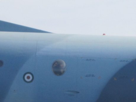 [Photo] Iranian P-3F under escort as seen from the Super Hornet pilot's ...