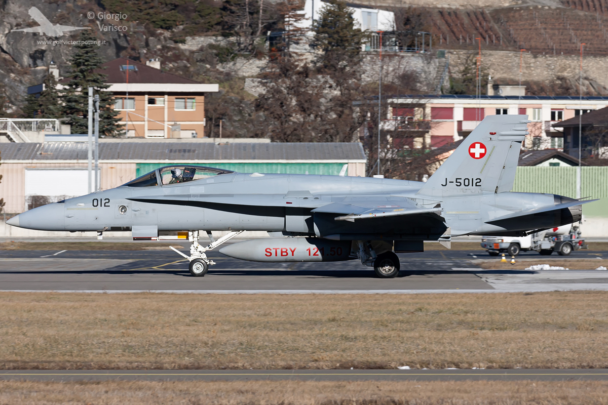Swiss F/A-18D Hornet Sports Markings For MQM-178 Target Drone Kill With ...