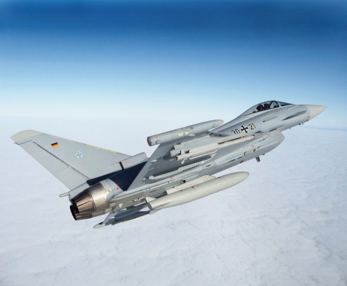 Eurofighter Typhoon in new, special Tiger Livery is freaking awesome ...