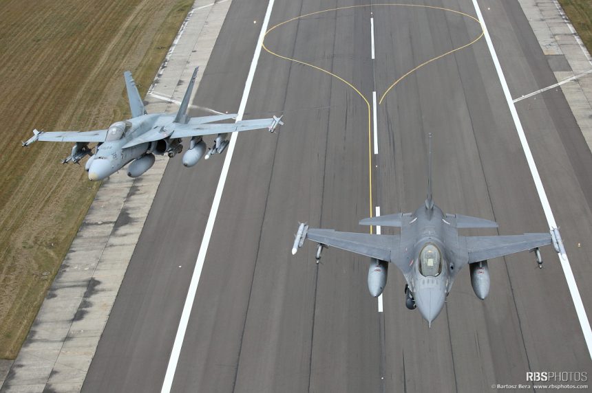 Have A Look At These Unique Photos Showing Baltic Air Policing Jets ...