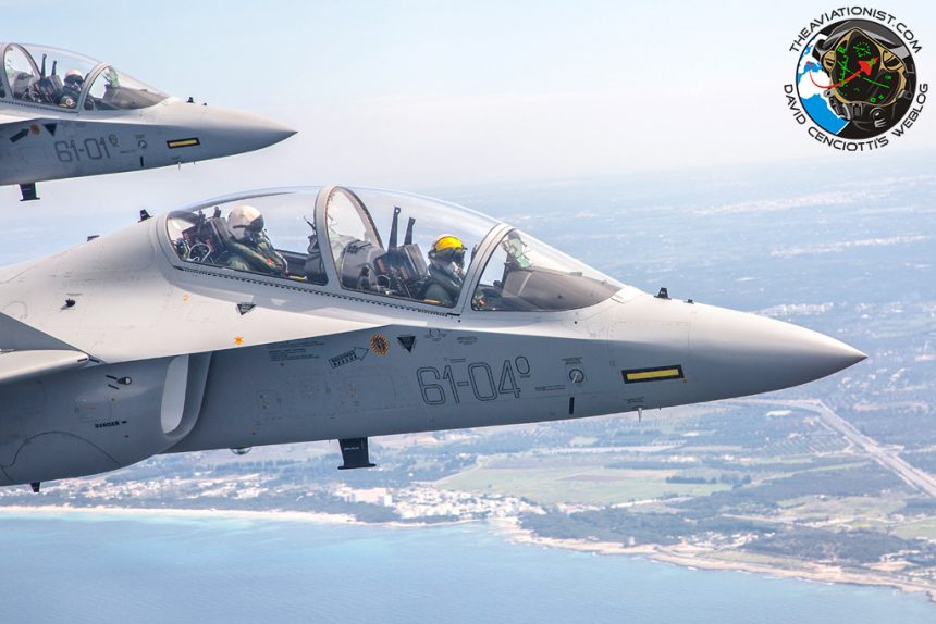 We have flown one of the world's most advanced jet trainers: the M-346 ...