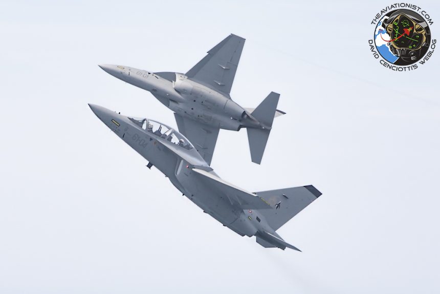 We have flown one of the world's most advanced jet trainers: the M-346 ...