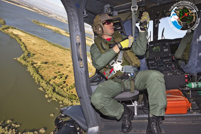 We have taken part in a mission aboard a HH-139A multipurpose combat ...