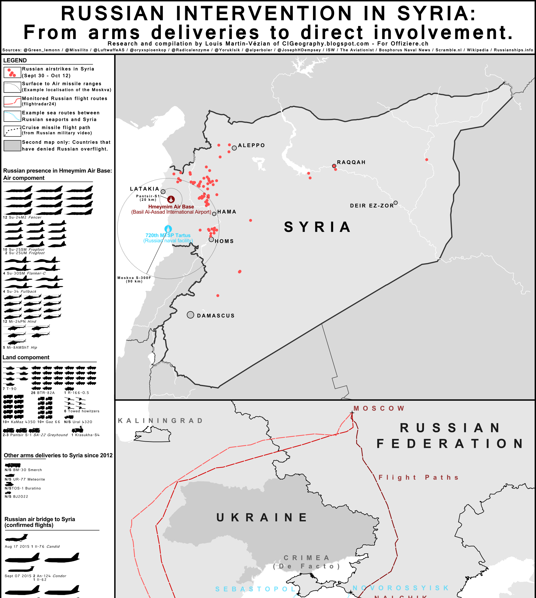 Russian supermaneuverable Su-35 Flankers have started flying over Syria ...