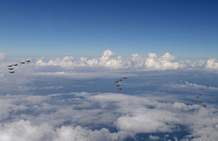 Stunning photos of the warbirds flight that took part in the U.S. Air ...