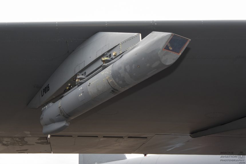 Up close and personal with the B-52 bombers deployed to the UK for ...