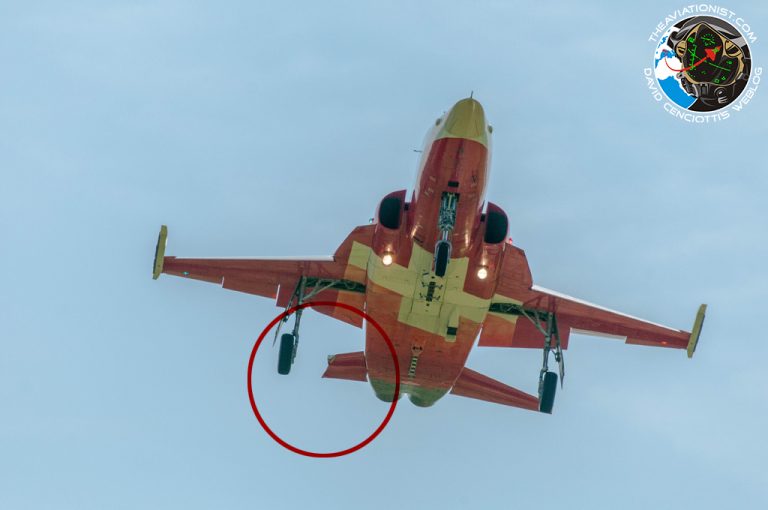 Swiss Air Force Display Team "Patrouille Suisse" Performs Flyover At ...