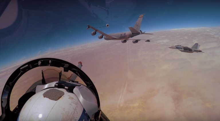 This VFA-131 cruise video includes rare ATFLIR view of a Russian ...