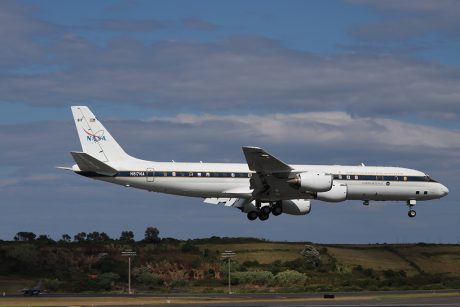 Take a look at these photographs of the rare NASA DC-8 Airborne ...