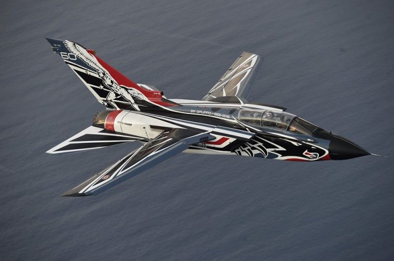 Up Close And Personal With The Italian Special Color Eurofighter ...