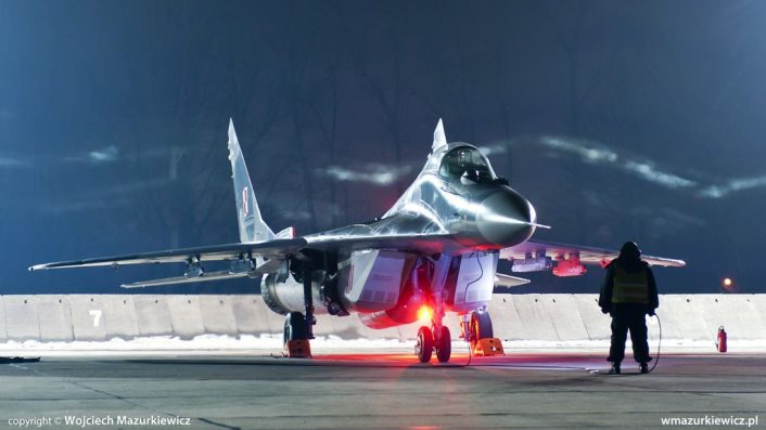 Impressive photos of the Polish Air Force MiG-29 Fulcrum Night ...