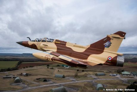The French Air Force has unveiled a new Mirage 2000 in special color ...