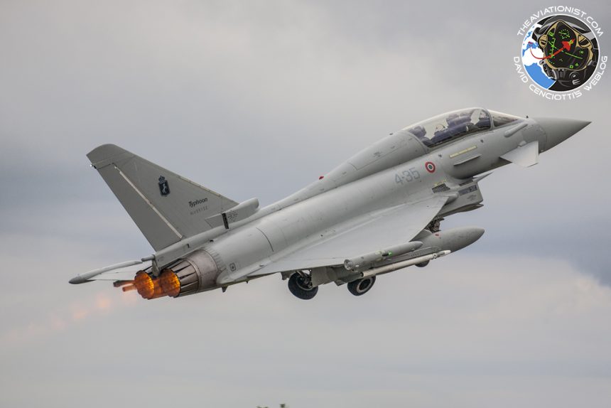 First hand account: Flying the Eurofighter Typhoon in the Aggressor ...