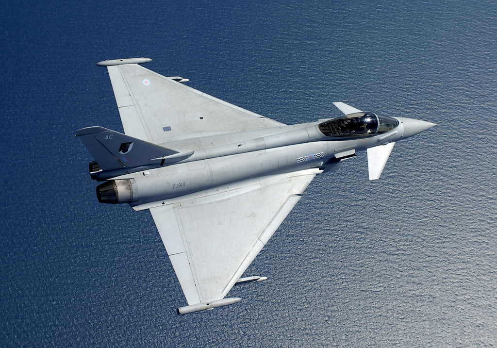 Eurofighter Typhoon air combat maneuvering cockpit footage - The ...