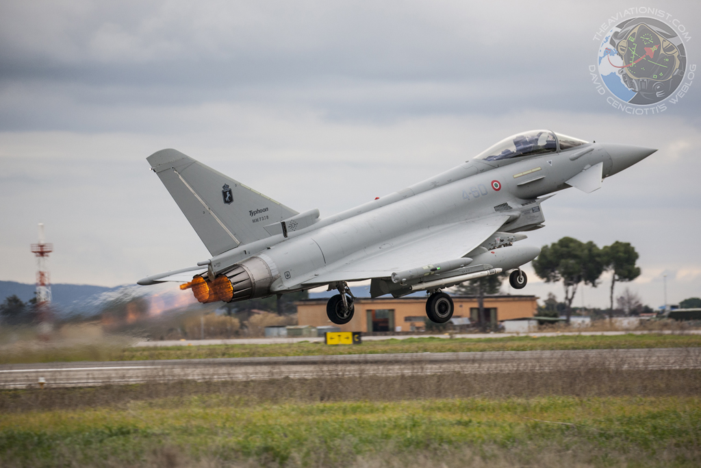Stratospheric selfie in a Eurofighter Typhoon - The Aviationist