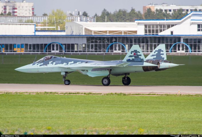 Newest Russian T-50 Stealth Aircraft Makes First Appearance in ...