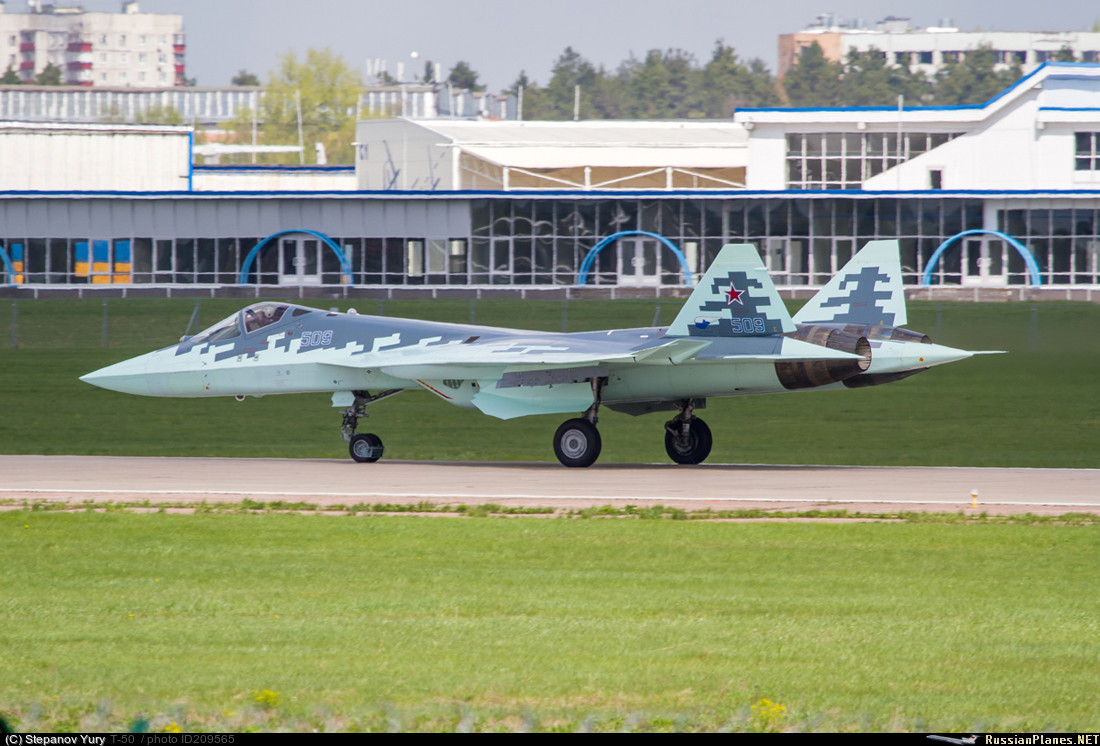 The Aviationist » Newest Russian T-50 Makes First Appearance in ...
