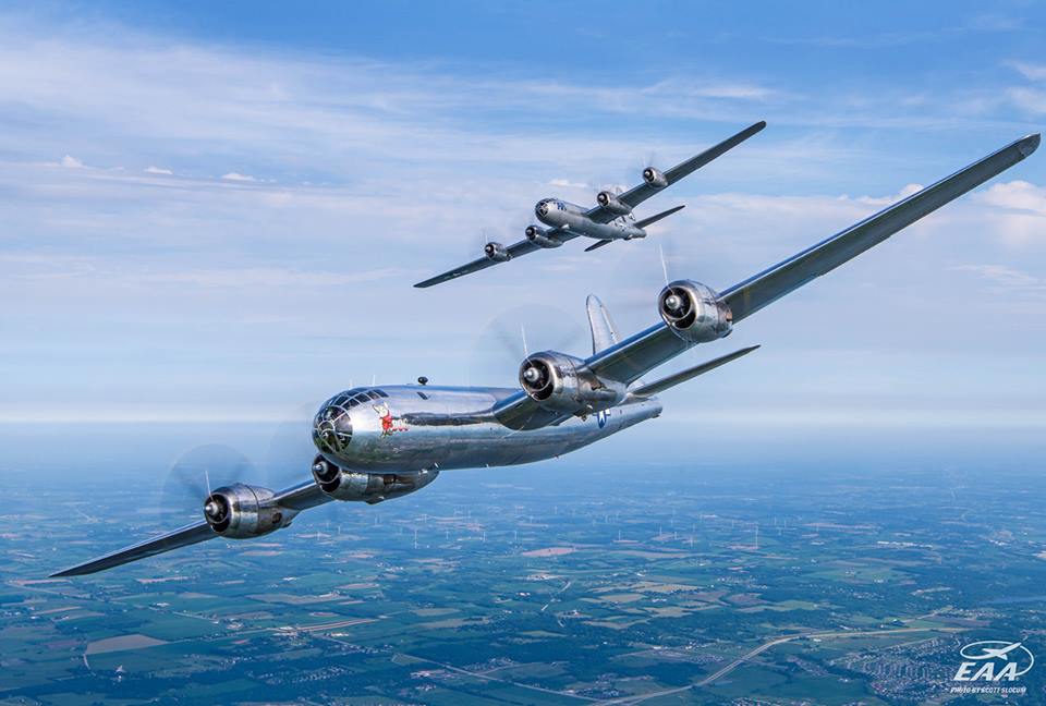 Beautiful Video Of The Only Two Flying B 29s Together For The First