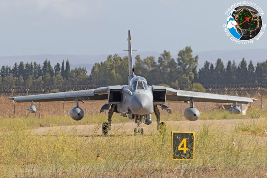 RAF Tornado GR4 Jets Deploy To Decimomannu Airbase To Take Part In Ex ...