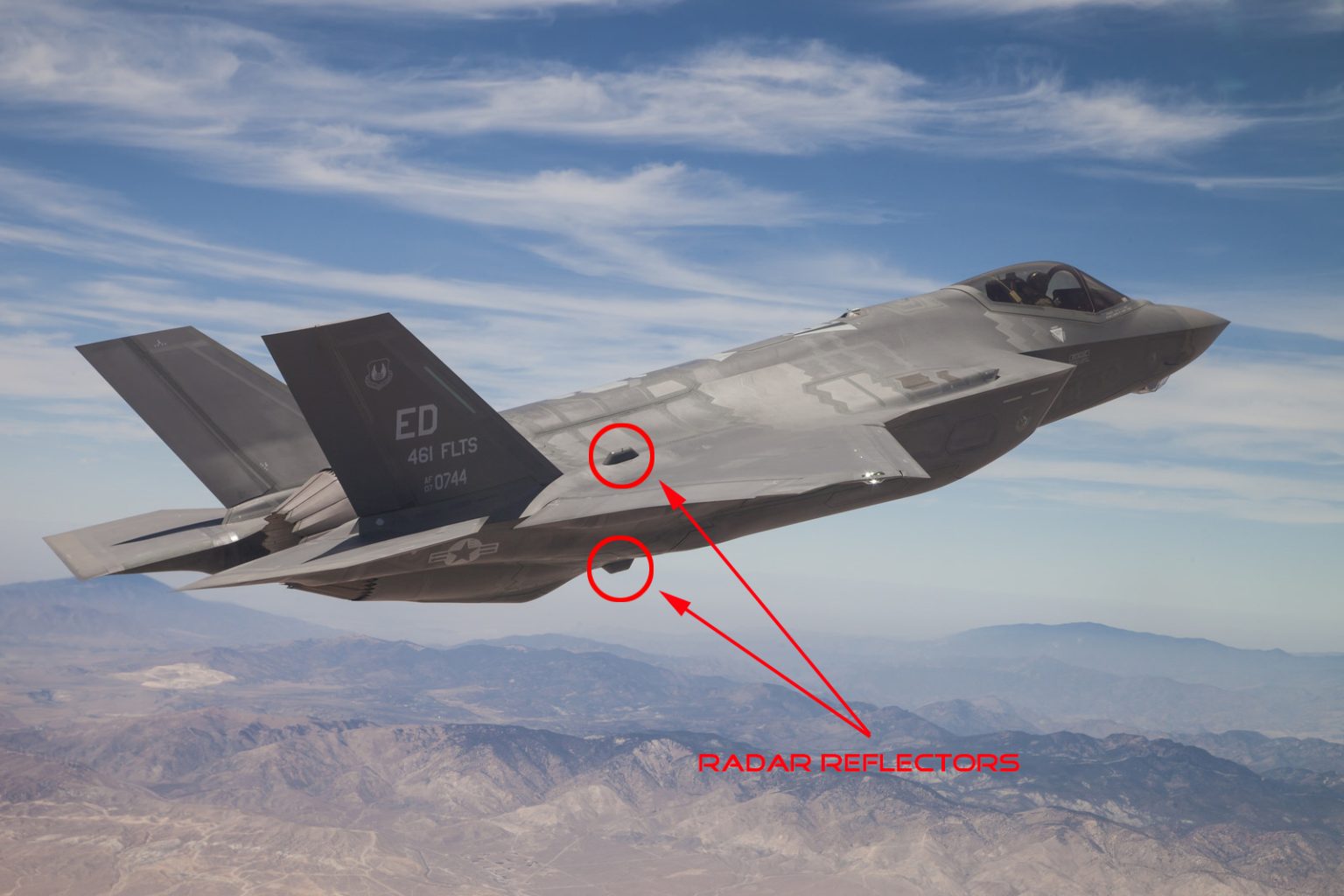 Image Of Israeli F-35 Flying Off Beirut (With Radar Reflectors) As Well ...