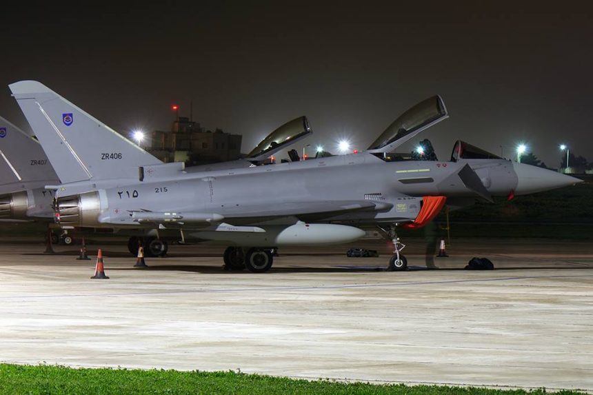 These Are The Latest Eurofighter Typhoon Jets For The Royal Air Force ...