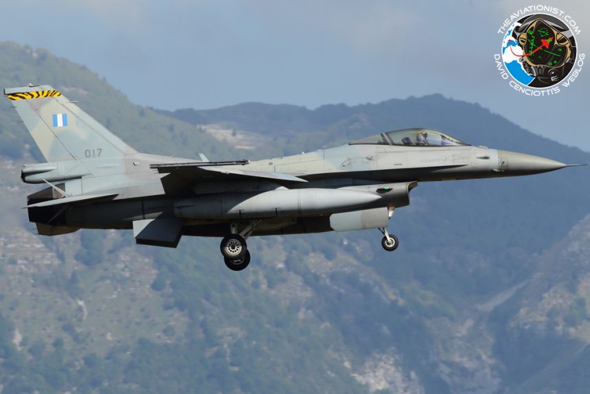 Hellenic Air Force F-16s (Including A Brand New Special Color) Visit ...