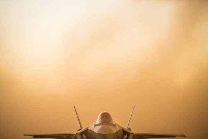 Take A Look At These Photos Of An F-35 Flying With The ALE-70 Towed ...