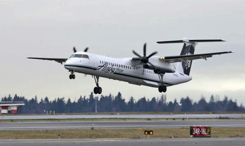 F-15Cs Intercept Stolen DASH-8 Airliner out of Seattle Tacoma Airport ...